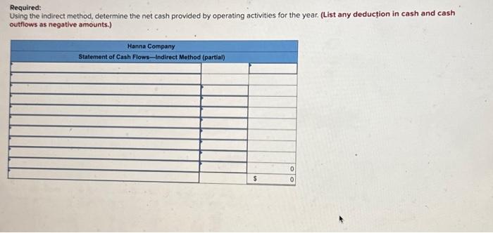 Solved Exercise 15-2 (Algo) Net Cash Provided by Operating | Chegg.com