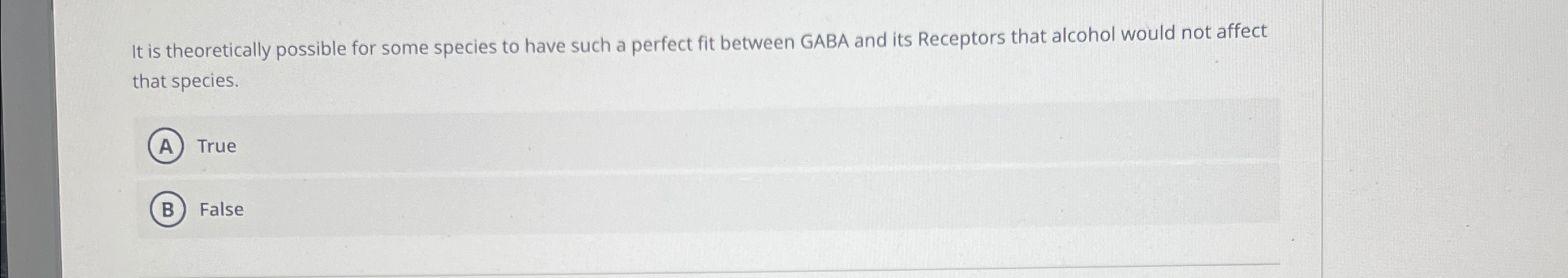 Solved It is theoretically possible for some species to have | Chegg.com