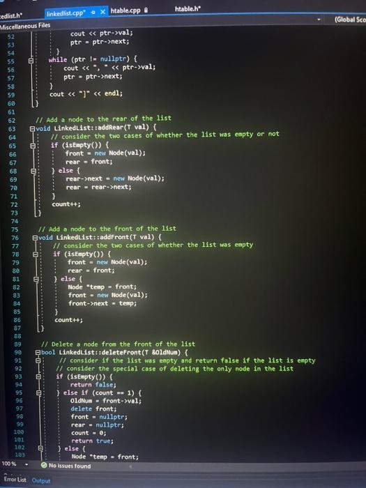 Solved as the code is now it passes the compile test and | Chegg.com