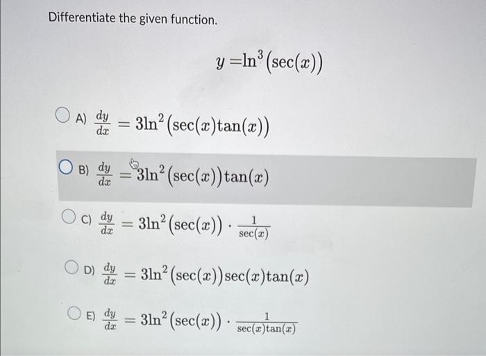 Solved Produce the equation of the line tangent of the given | Chegg.com
