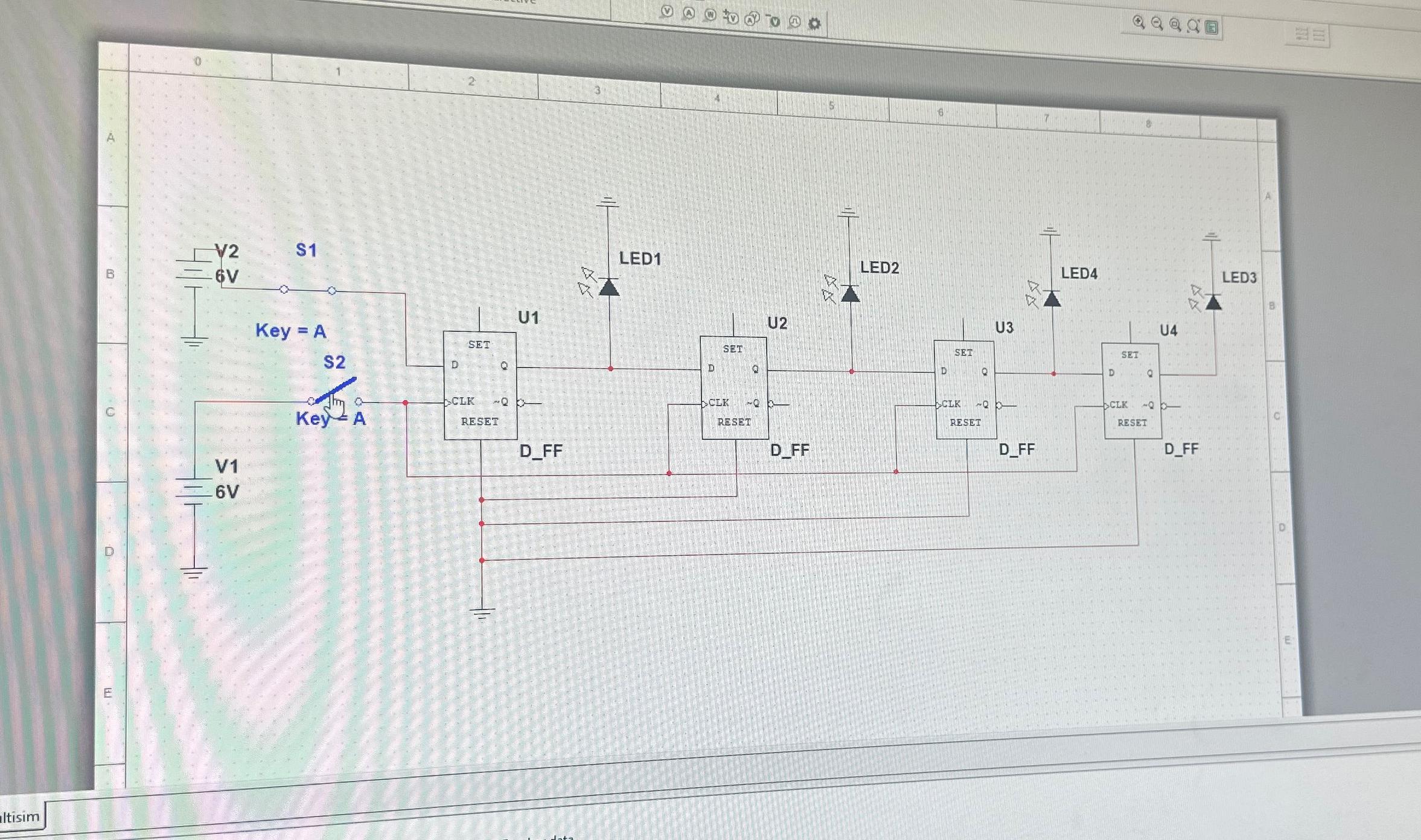 Solved I want 4 ﻿state tables for this shift register First | Chegg.com