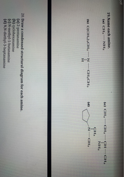 Solved 18. Draw each ester. (a) methyl pentanoate (b) heptyl | Chegg.com