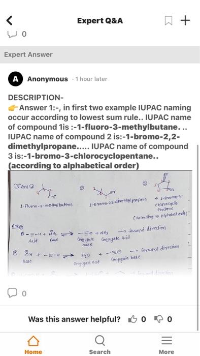 Solved 3. Using your conjugate bases from number 2a and 2c, | Chegg.com