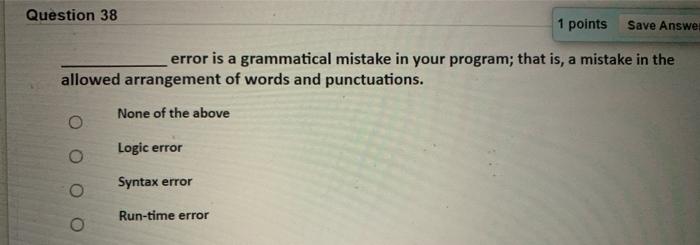 Solved Question 37 Which one of the following is a reserved | Chegg.com