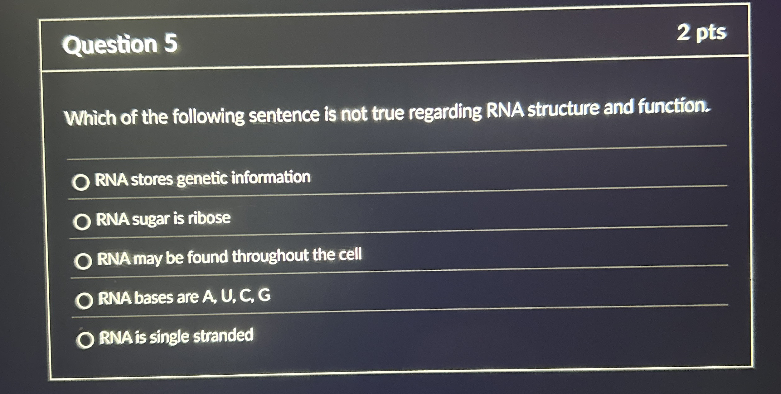 Solved Question 52 ﻿ptsWhich of the following sentence is | Chegg.com