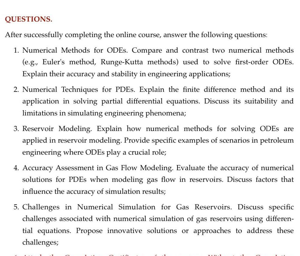 1 Numerical Methods For Odes Compare And Contrast