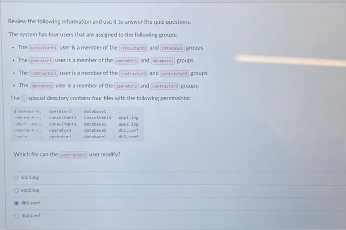 Solved Review the following information and use it to answer | Chegg.com
