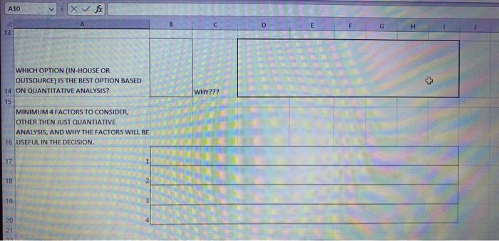 Solved M8 CASE STUDY OUTSOURCING DECISIONS WORSHEET: 3 | Chegg.com