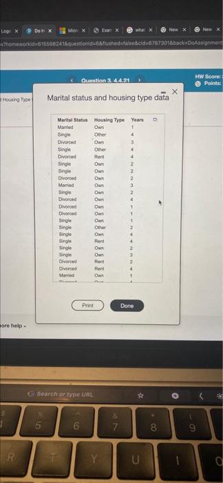 Solved Own Complete the cross-tabulation for Marital Status | Chegg.com