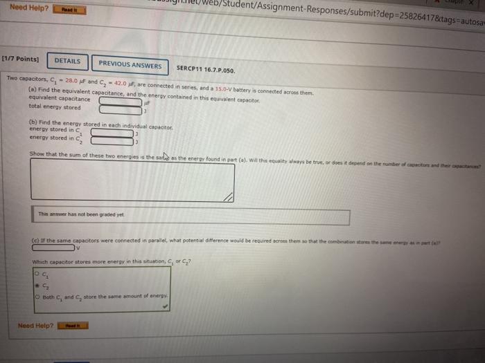 Solved Need Help? | Chegg.com