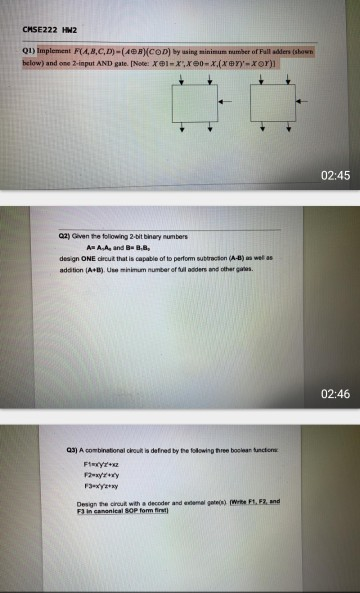 Solved Q4) Given the following combinational circuit: A | Chegg.com