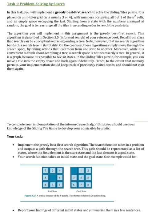 Solved Artificial intelligenceI want the solution in python | Chegg.com