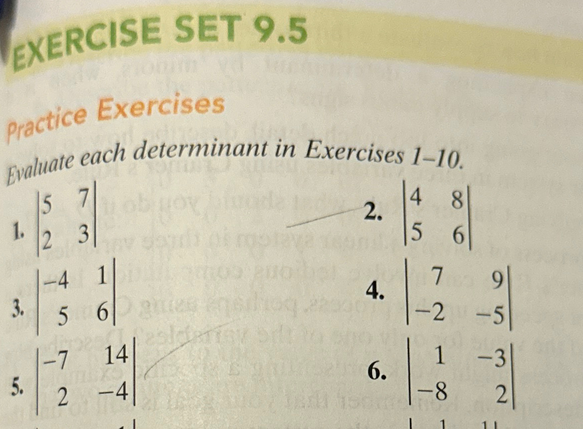 Solved XERCISE SET 9.5practice ExercisesEvaluate each | Chegg.com