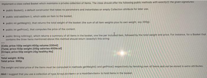 Solved Write Java code for the following, make sure it can | Chegg.com