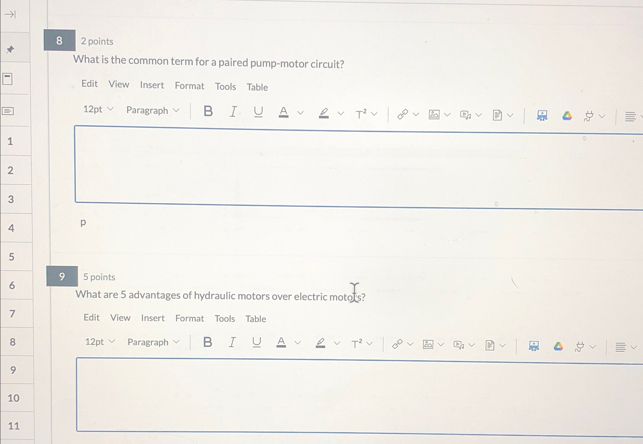 Solved 82 ﻿pointsWhat is the common term for a paired | Chegg.com