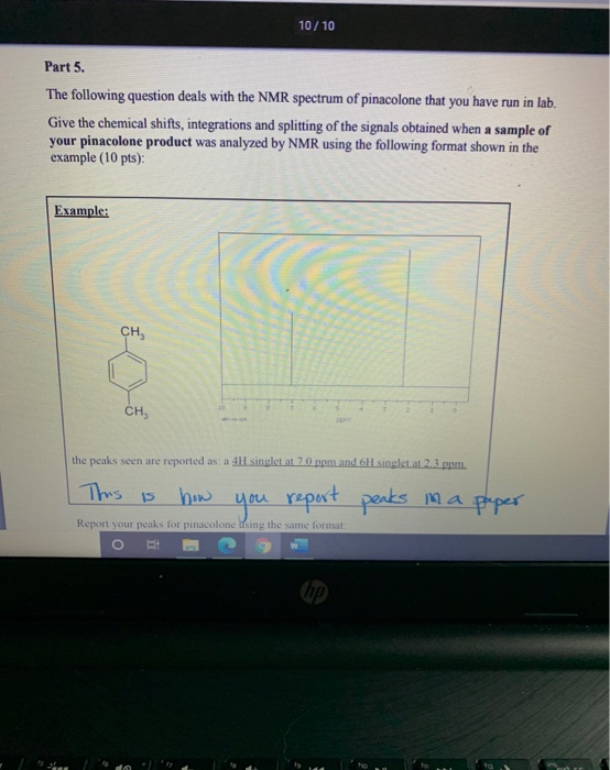 Solved 1/10 Determine how many different types of hydrogens | Chegg.com