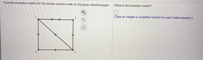 Solved Find the transition matrix for the simple random walk | Chegg.com
