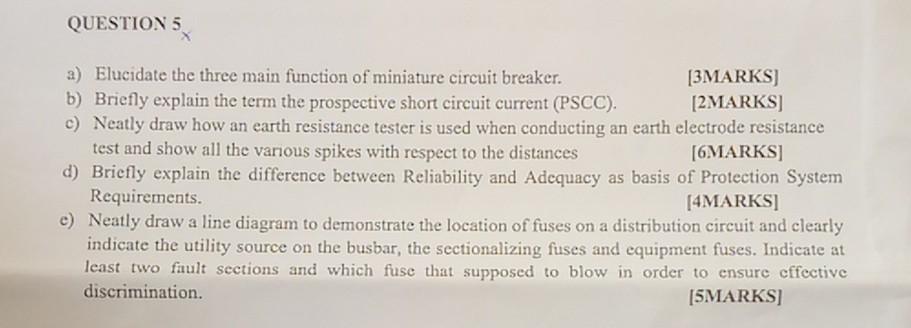 Solved a) Elucidate the three main function of miniature | Chegg.com