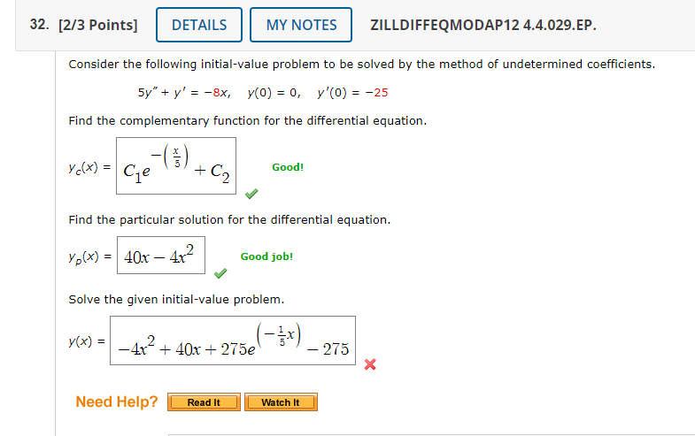Solved Consider the following initial-value problem to be | Chegg.com