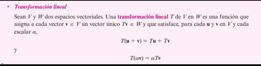 Solved 7. T:R3→R2;T⎝⎛xyz⎠⎞=(xy+z)Transformación lineal Sean | Chegg.com