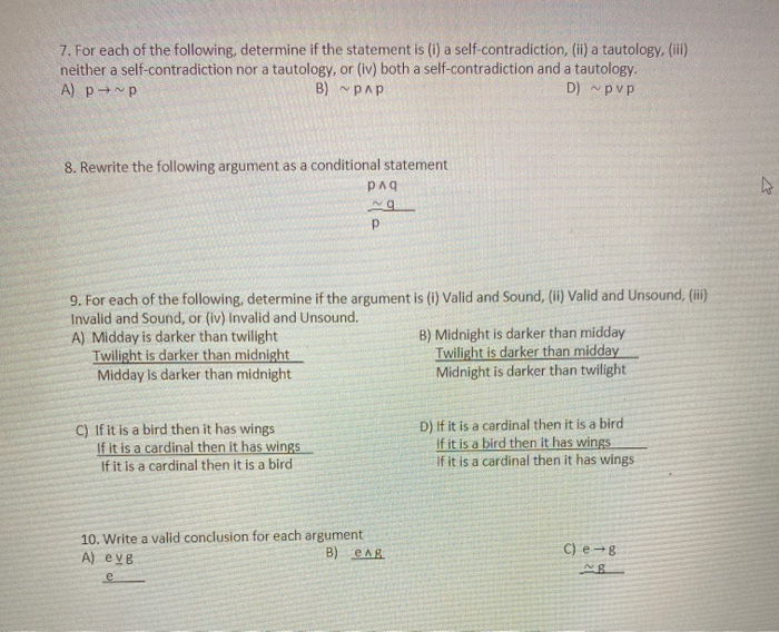 Solved 1. Write the Final Column (only the Final Column) of | Chegg.com