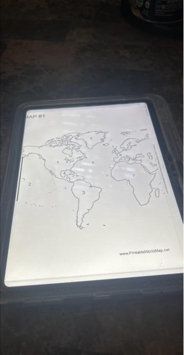 label these maps | Chegg.com