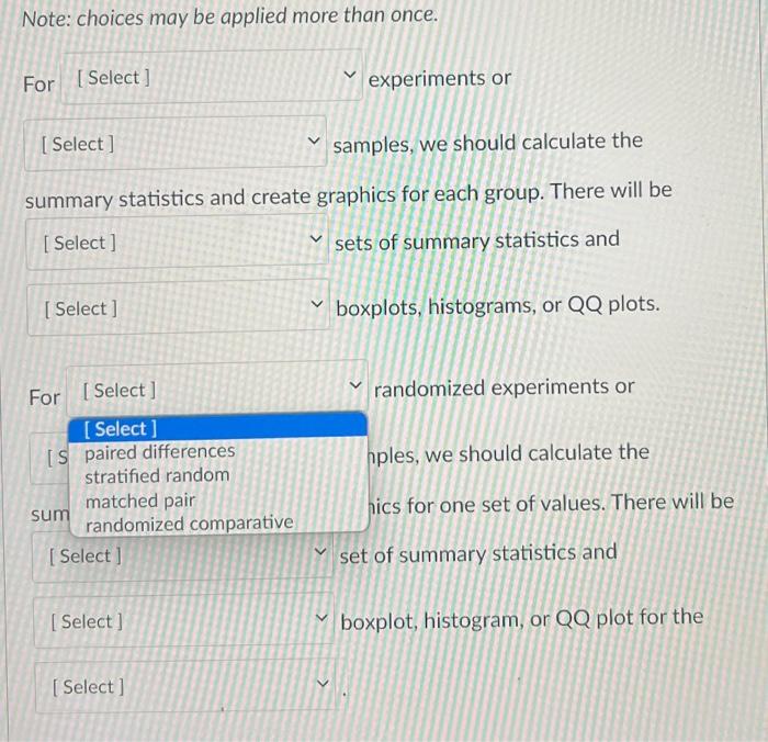Solved For experiments or samples, we should calculate the | Chegg.com