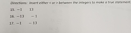 Solved Directions: Insert either ﻿between the | Chegg.com