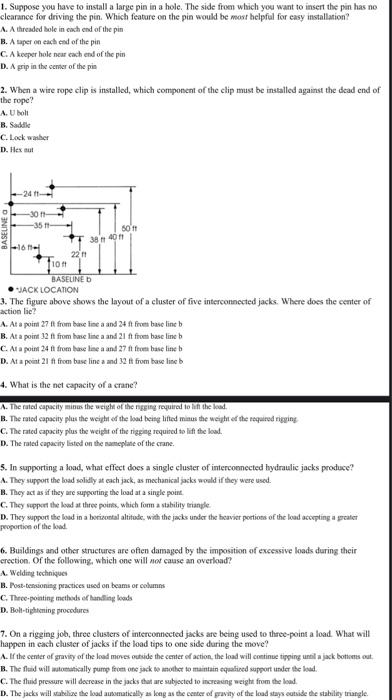 Solved 1. Suppose you have to install a large pin in a hole. | Chegg.com