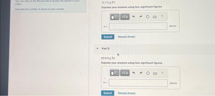 Solved Pou can clox on the Aeview ink to access the secton | Chegg.com