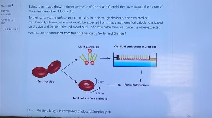 Solved Question 7 Below is an image showing the experiments | Chegg.com