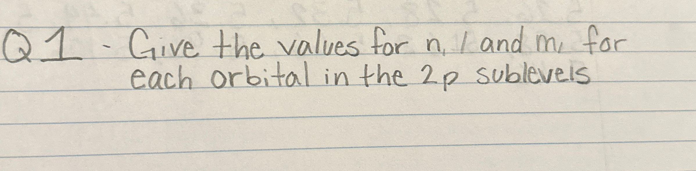 Solved Q1 1 ﻿Give the values for n, /, ﻿and m?? ﻿foreach | Chegg.com