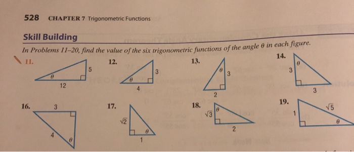 Solved 528 CHAPTER 7 Trigonometric Functions Skill Building | Chegg.com
