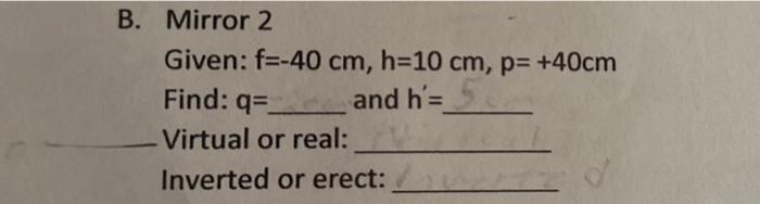Solved perform a ray trace of the following convex | Chegg.com