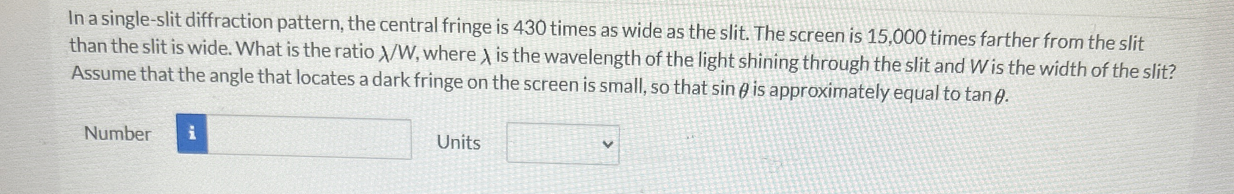 Solved In a single-slit diffraction pattern, the central | Chegg.com