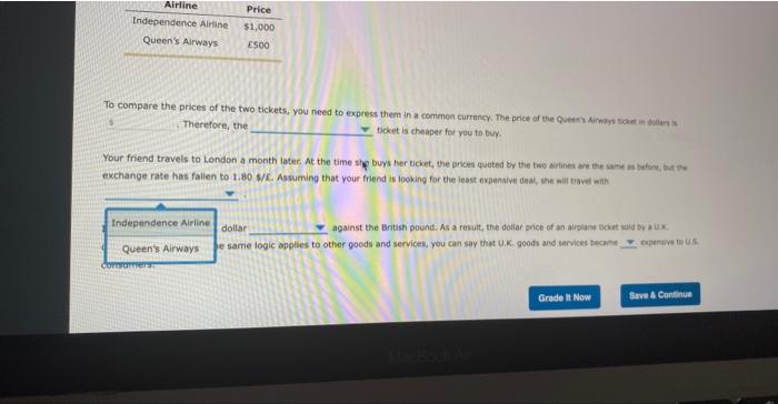 Solved 2. Comparing prices in different countries Suppose | Chegg.com