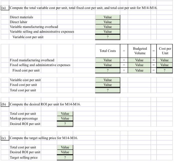 Solved P22 A Use Cost plus Pricing To Determine Various Chegg solved-p22-a-use-cost-plus-pricing-to-determine-various-chegg