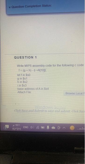 Solved Write MIPS assembly code for the following c. code | Chegg.com Solved Write MIPS assembly code for the following c. code | Chegg.com