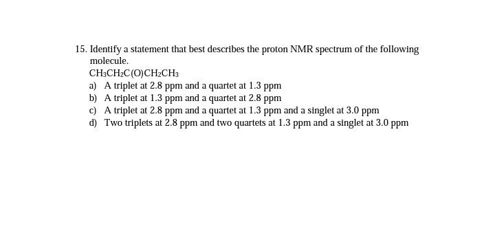 Solved 1. Which of the following is/are optically inactive? | Chegg.com