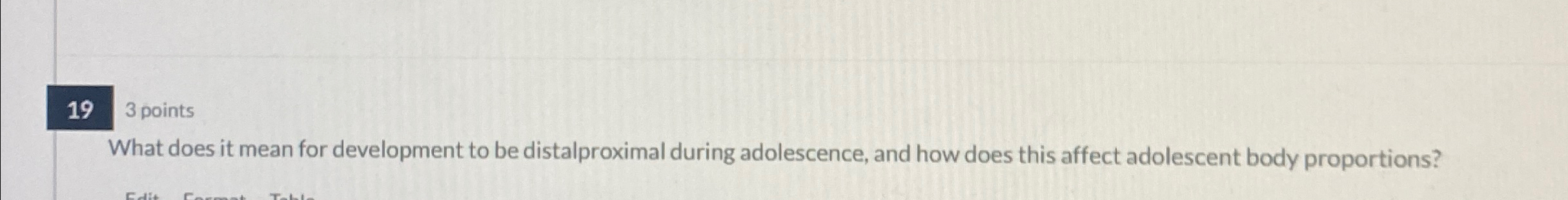 Solved 193 ﻿pointsWhat does it mean for development to be | Chegg.com
