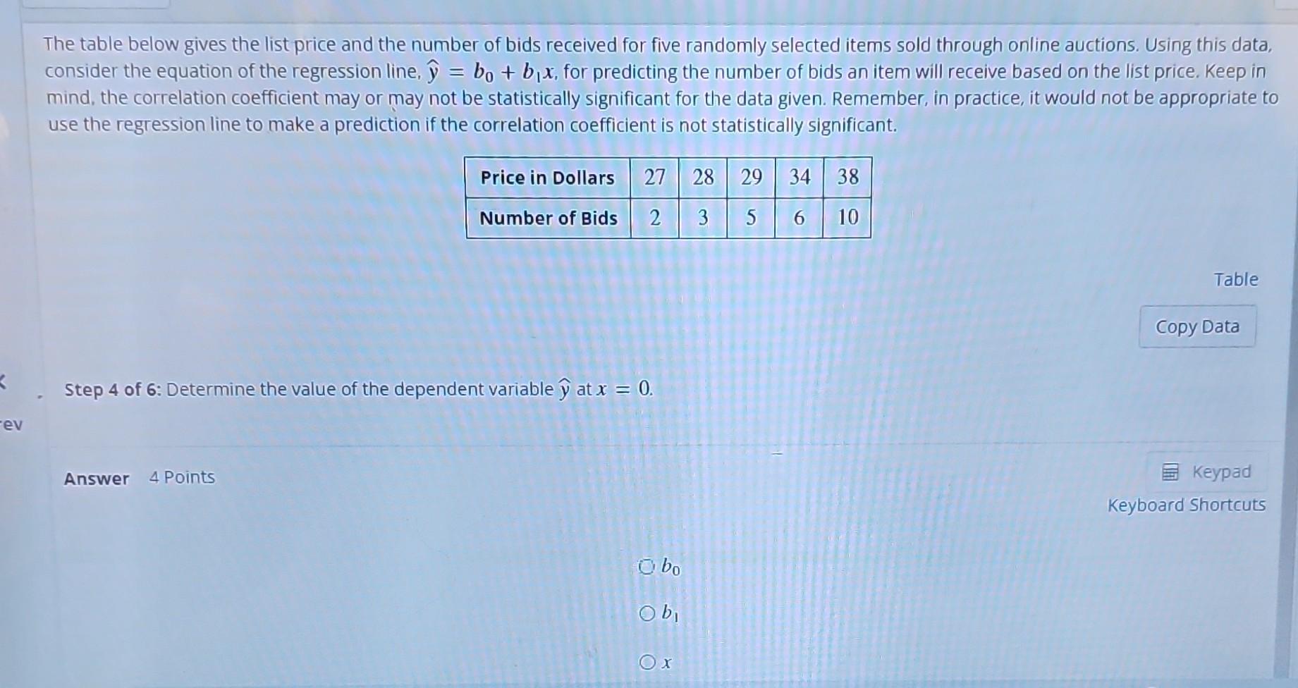 Solved The table below gives the list price and the number | Chegg.com