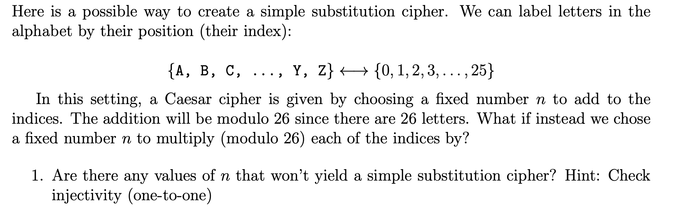 Solved Here is a possible way to create a simple | Chegg.com