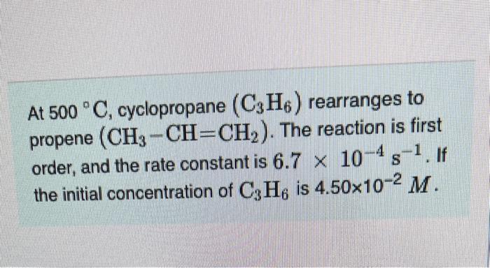 [Solved]: only Part C At ( 500^{ circ} mathrm{C} ), cyclo