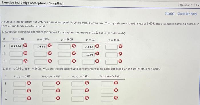Solved Exercise 19.15 Algo (Acceptance Sampling) • Question | Chegg.com