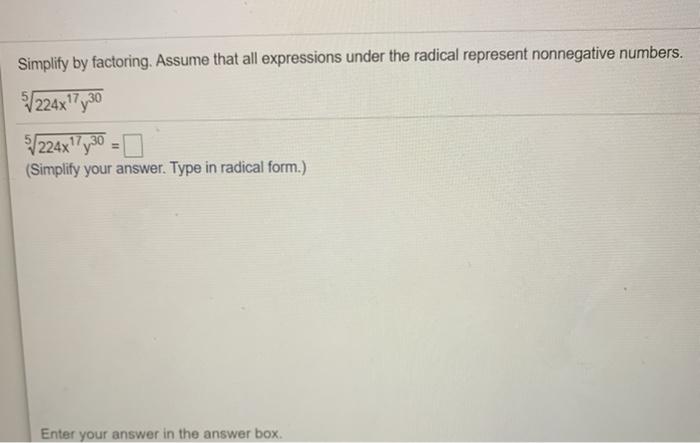 Solved Simplify by factoring, Assume that all expressions | Chegg.com
