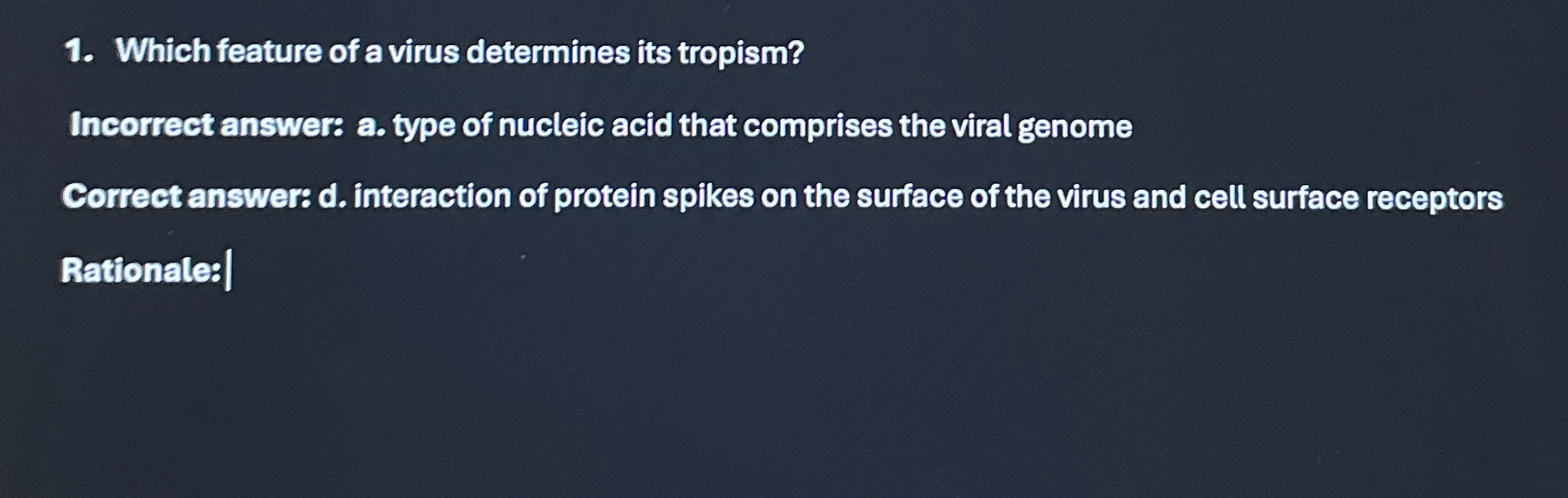 Solved Which feature of a virus determines its | Chegg.com