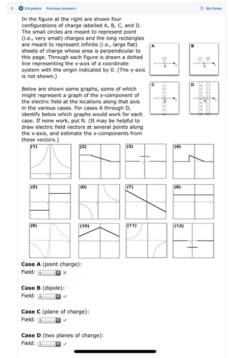 Solved: 1. 3/4 Points Previous Answers My Notes In The Fig... | Chegg.com Solved: 1. 3/4 Points Previous Answers My Notes In The Fig... | Chegg.com