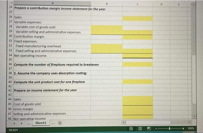 Solved re Help Save AE Variable and Absorption Costing using | Chegg.com