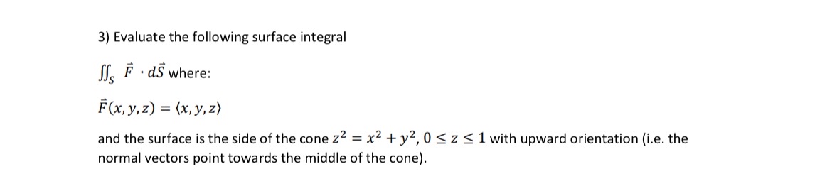 Solved Evaluate the following surface | Chegg.com