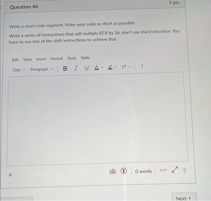 Solved Write a short code segment. Make your code as short | Chegg.com